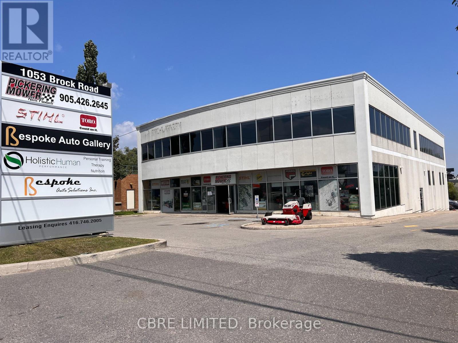For Lease 101 102 1053 Brock Road S Pickering Brock Industrial