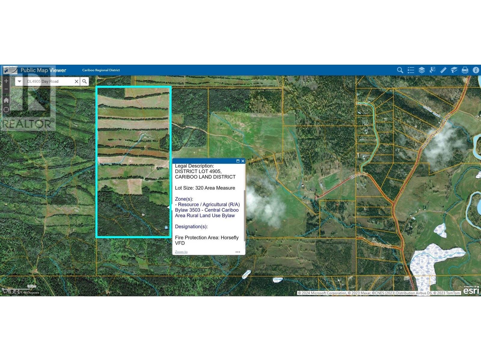 For sale: DL4905 DAY ROAD, Horsefly, British Columbia V0L1L0 - C8057101 ...
