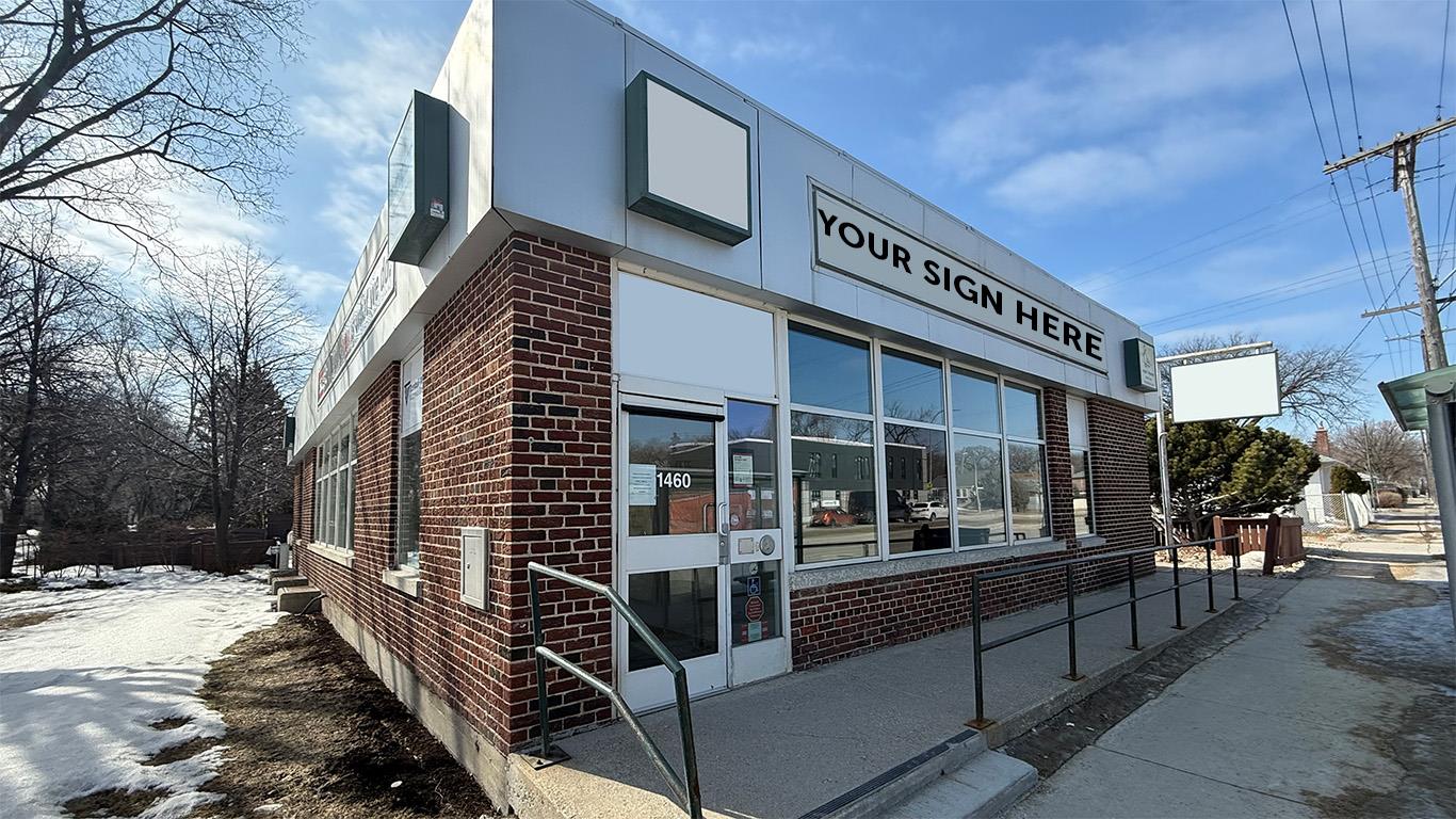 For lease: 1460 Corydon Avenue, Winnipeg, Manitoba R3N0J5 ...