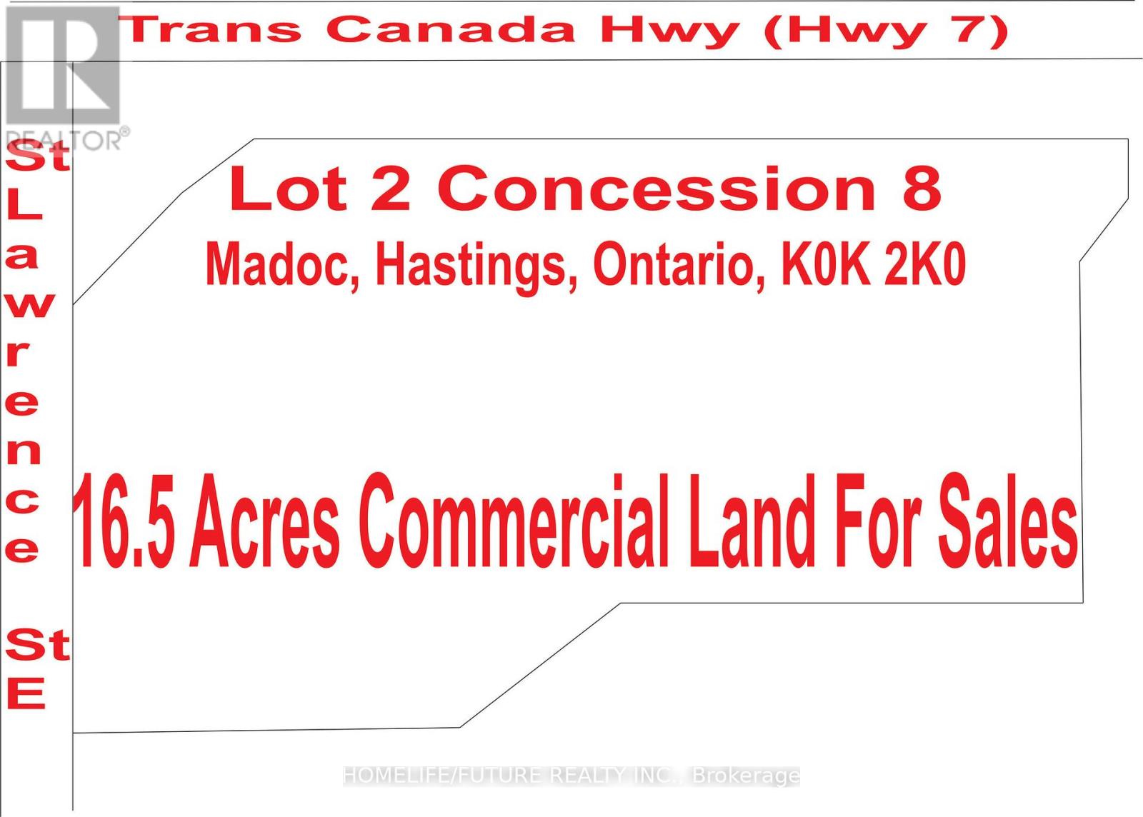 For sale: LOT 2 CONCESSION 8, Madoc, Ontario K0K2K0 - X12090469 | REALTOR.ca