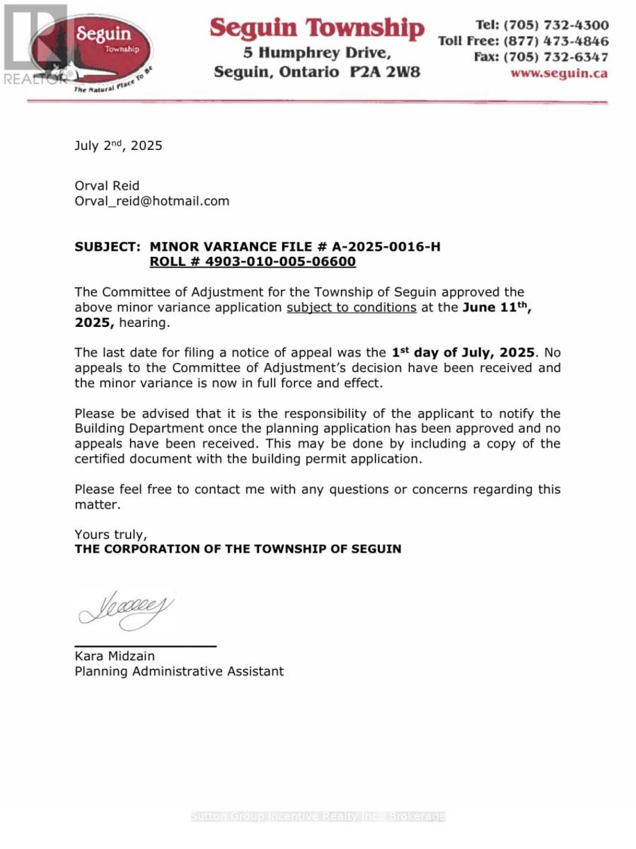 For sale: 15 GORDON POINT LANE, Seguin, Ontario P0C1H0 - X12254774 ...