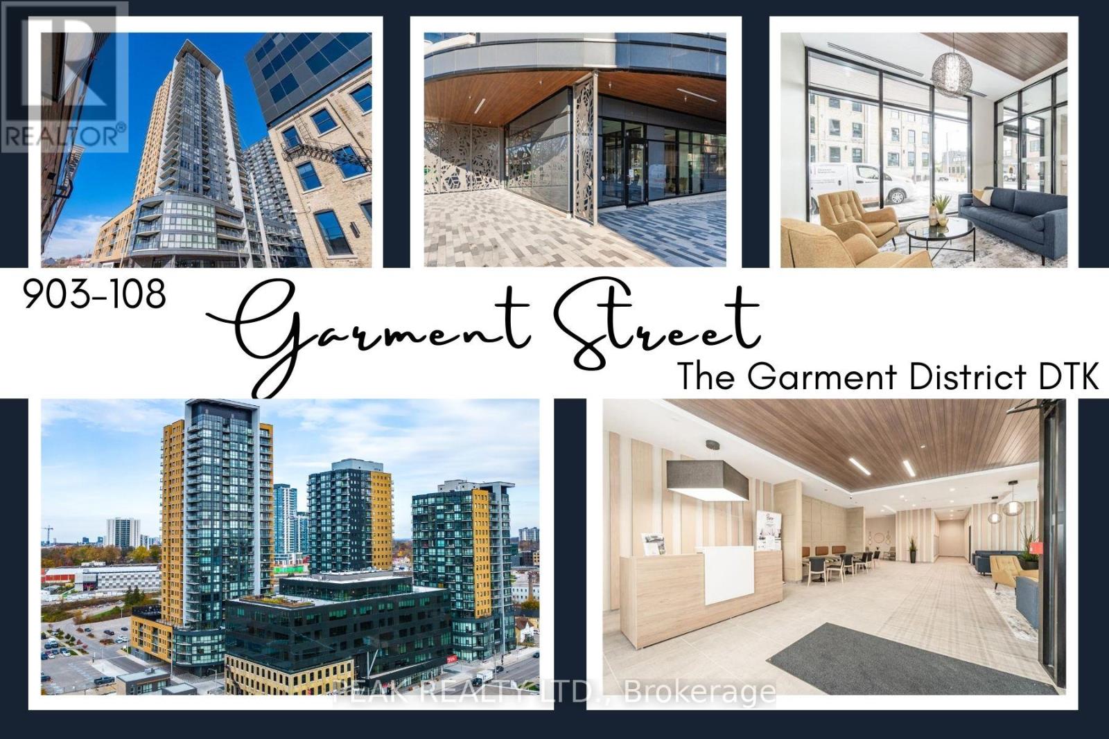 À louer : 903 - 108 GARMENT STREET, Kitchener, Ontario N2G0E2 ...