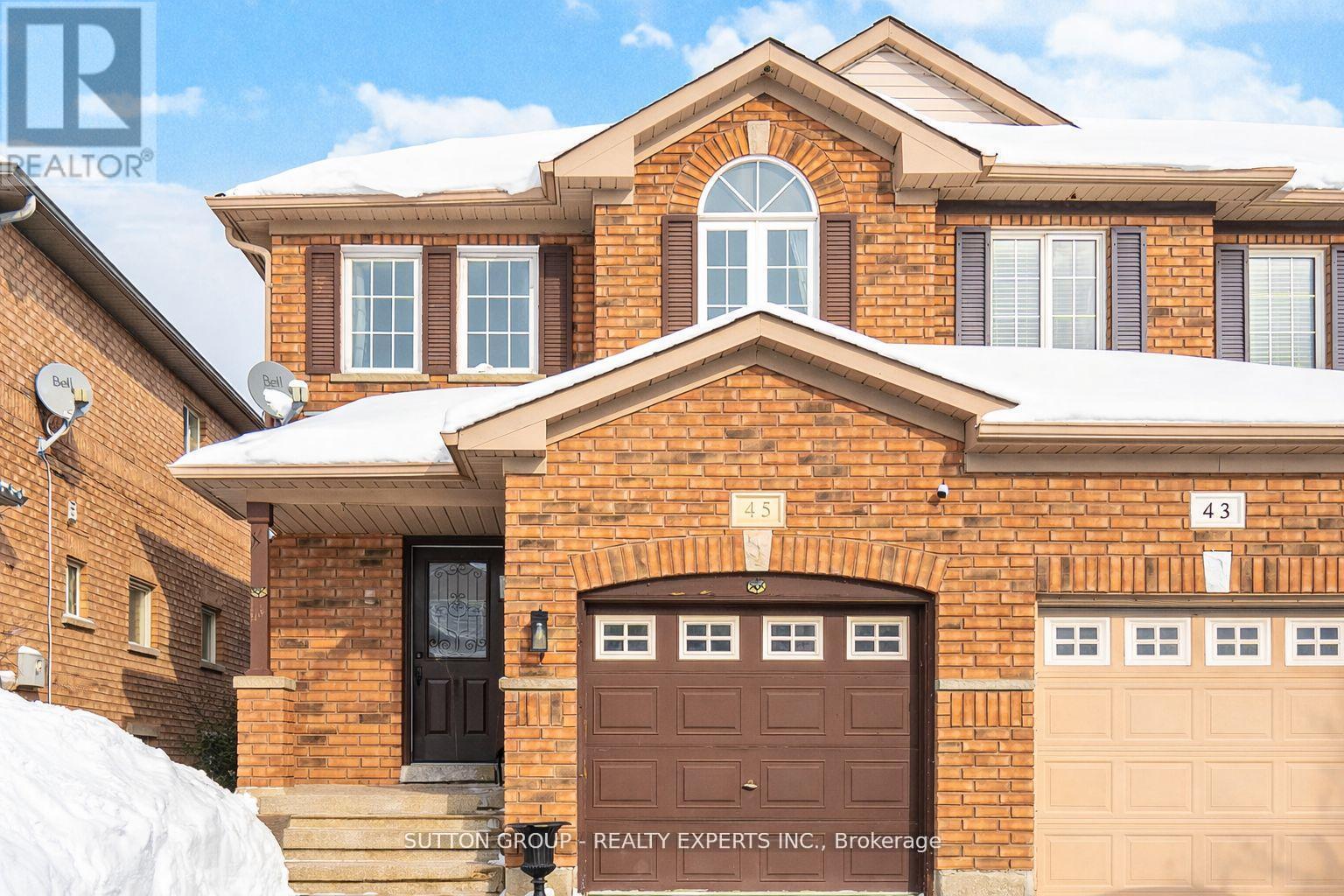 For sale: 45 RIDGEFIELD COURT, Brampton (Vales of Castlemore), Ontario ...