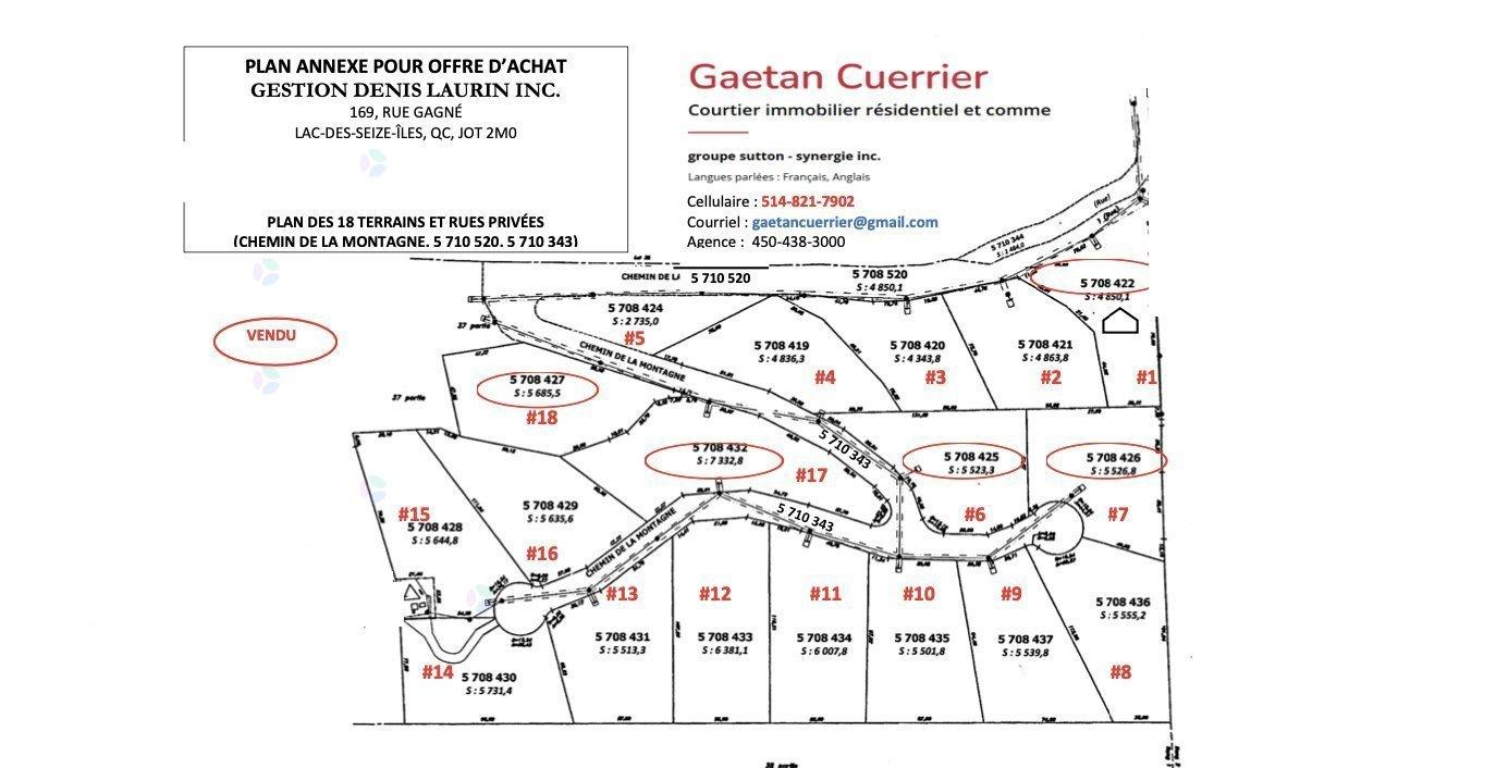 For sale: Ch. de la Montagne, #13, Lac-des-Seize-Îles, Quebec J0T2M0 ...